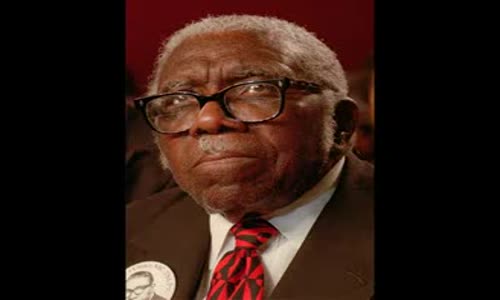 Dr. C.A.W. Clark preaching The Lucy Crowd