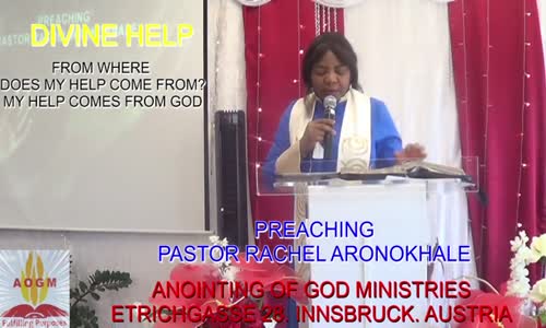 Divine Help Part 2 by Pastor Rachel Aronokhale Anointing of God ...