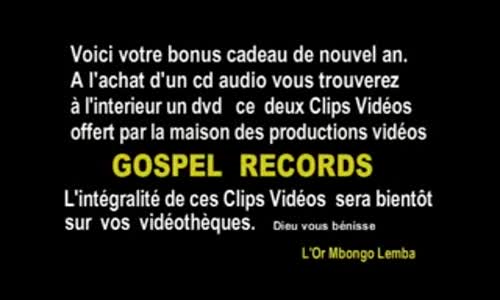 Yesu kaka l'or Mbongo.flv