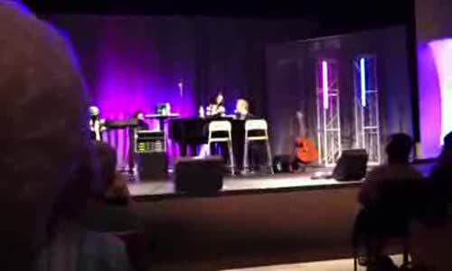 Marshall Hall sings - Song to Remember with his wife.flv