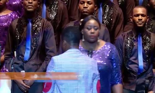 LAGOS COMMUNITY GOSPEL CHOIR(LCGC) NIGERIAN NATIONAL ANTHEM lead by ...