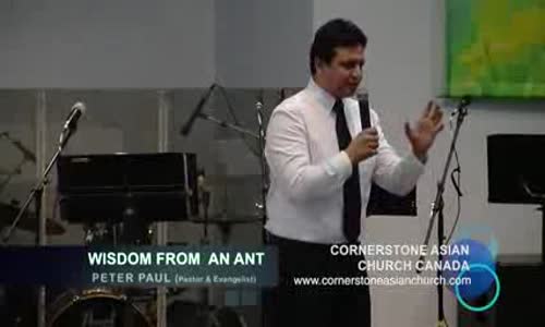 WISDOM FROM AN ANT - Sermon by Pastor Peter Paul.flv