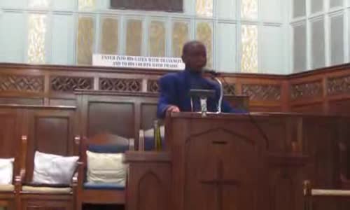 Elder Johnny James The Real Church Pt 1 Salvation Temple Church